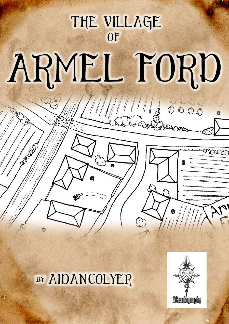 Armel Ford village map - ACcartography | DriveThruRPG