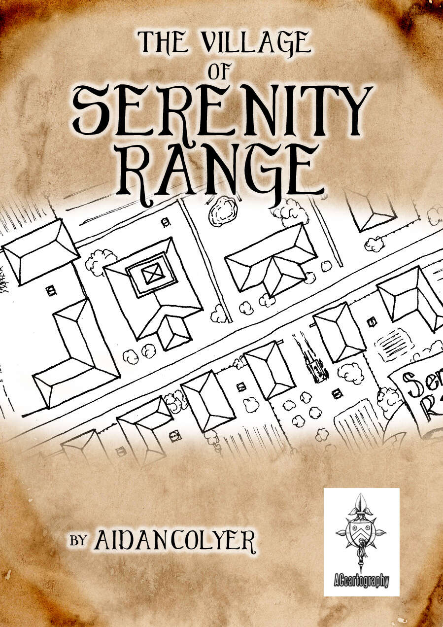 Serenity Range village map - ACcartography | DriveThruRPG