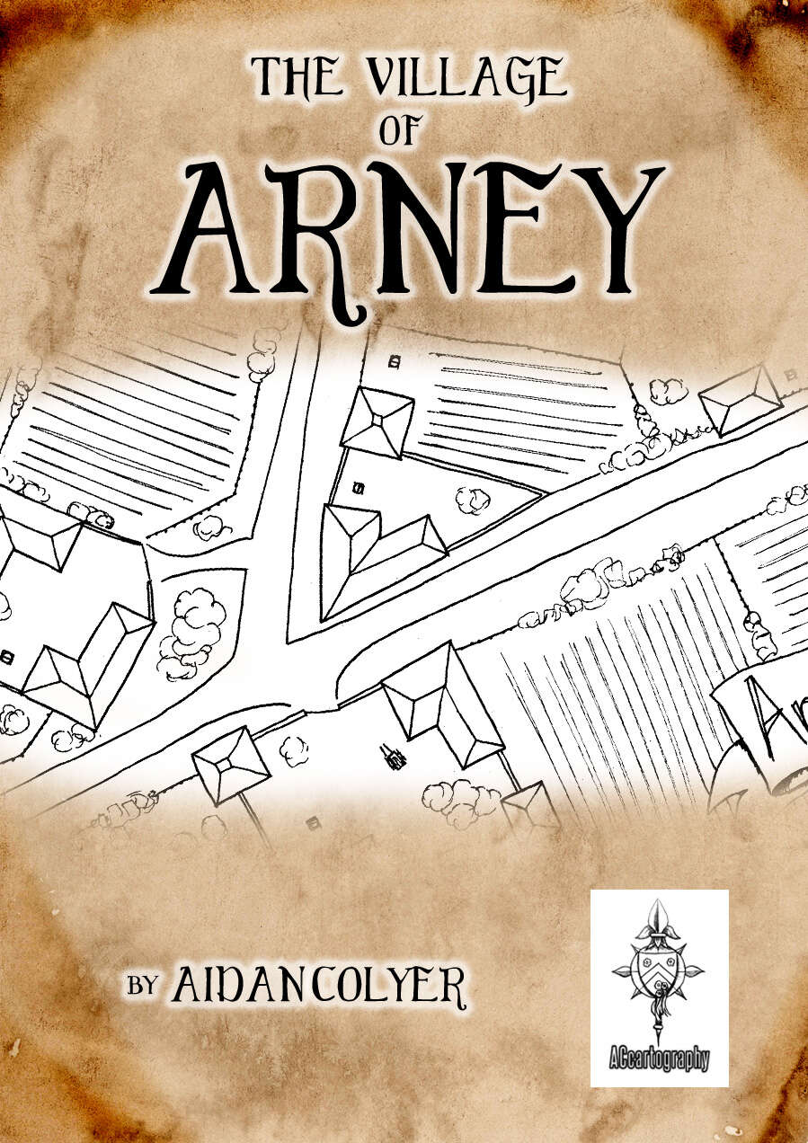 Arney village map - ACcartography | DriveThruRPG