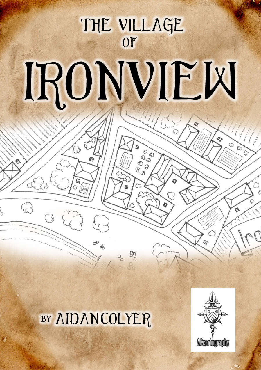 Ironview village map - ACcartography | DriveThruRPG