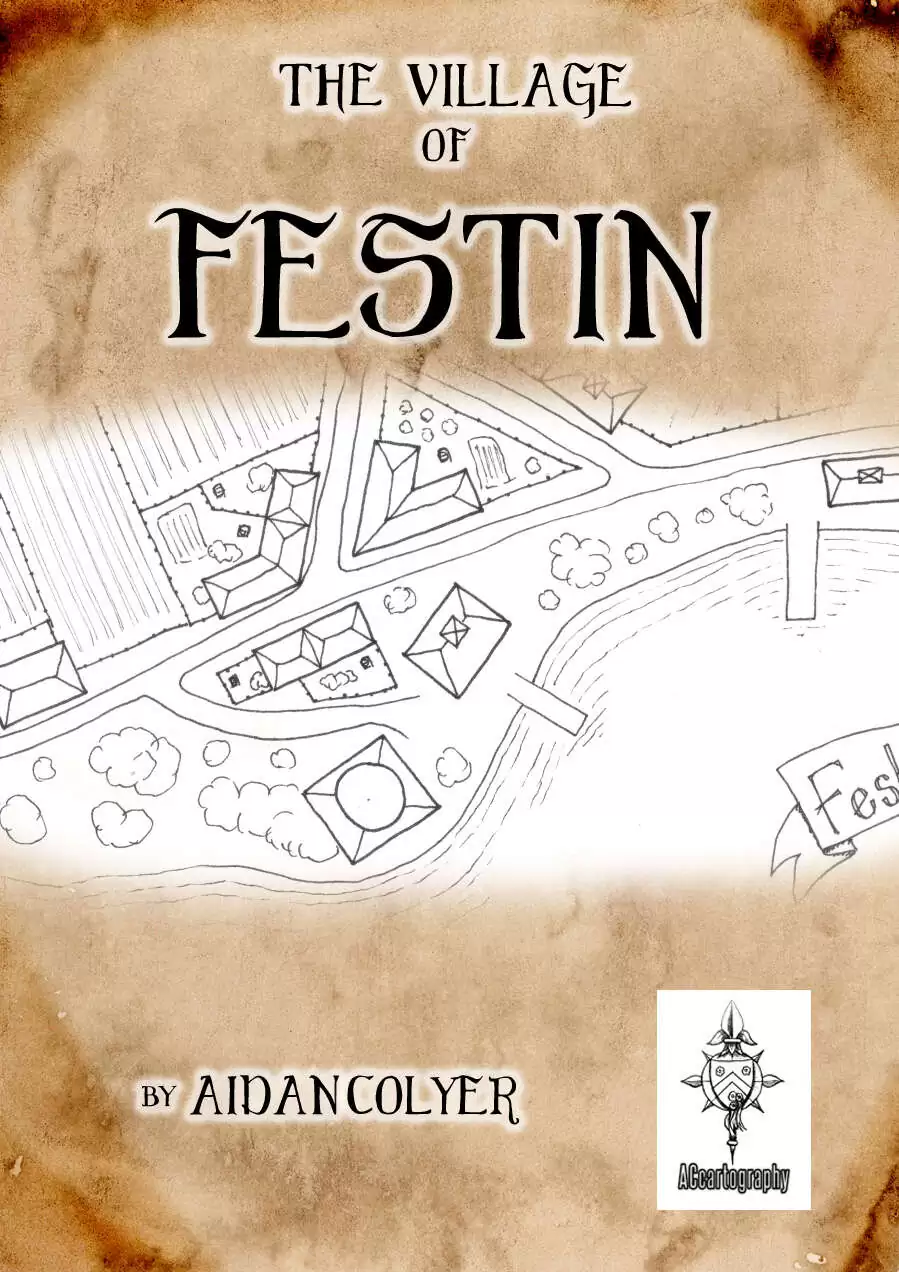 Festin village map - ACcartography | DriveThruRPG