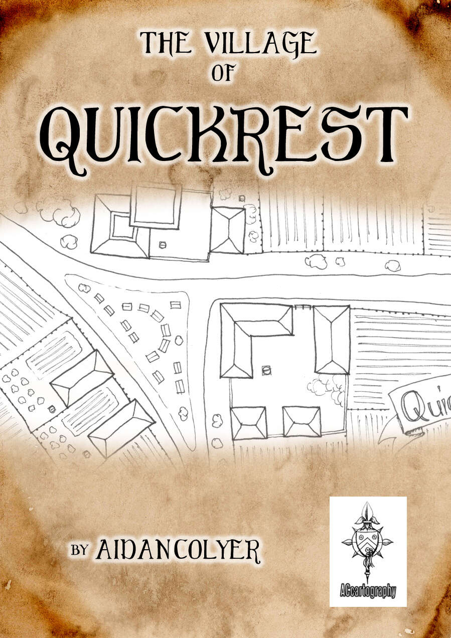 Quickrest village map - ACcartography | DriveThruRPG