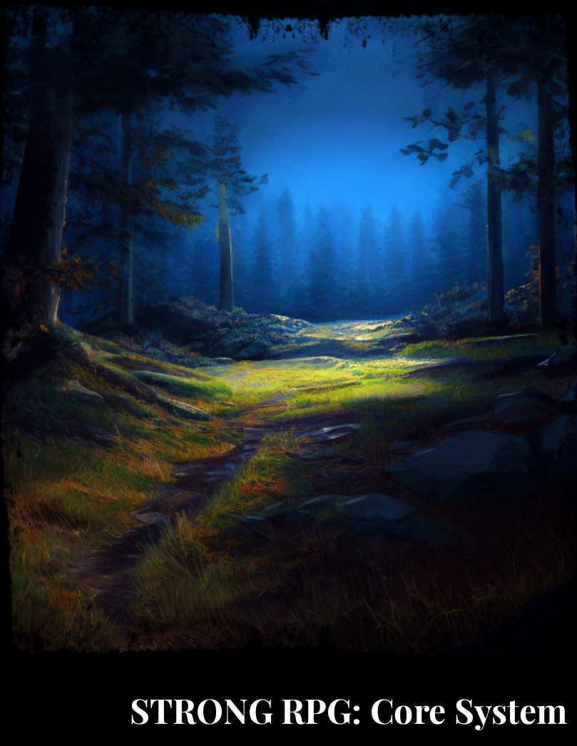 STRONG RPG: Core System - Three Wild Embers, LLC | Rules | DriveThruRPG