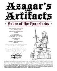 Azagar’s Artifacts: Sabre of the Horselords - Blackdirge Publishing ...