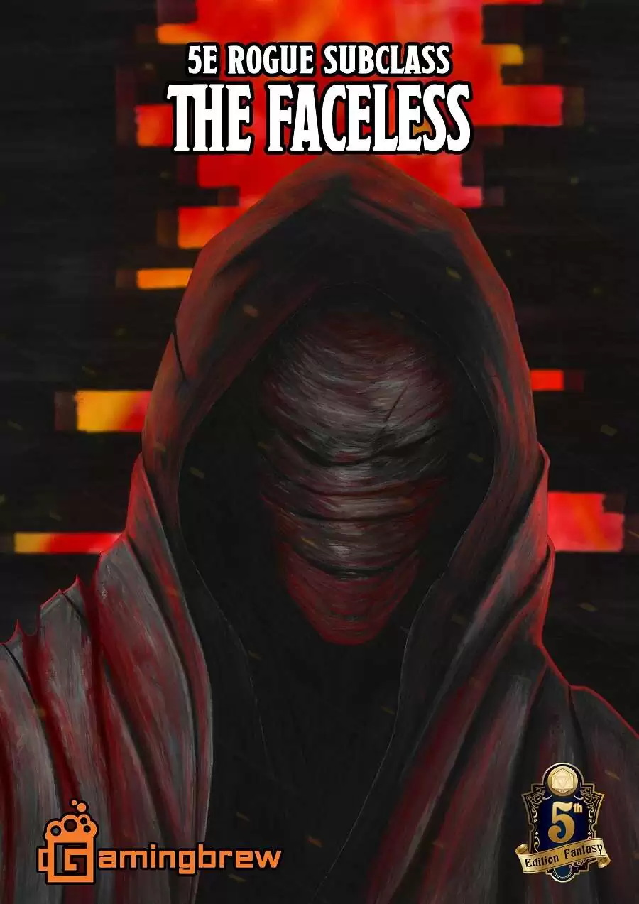 Rogue: The Faceless | 5E Subclass - Gamingbrew | DriveThruRPG