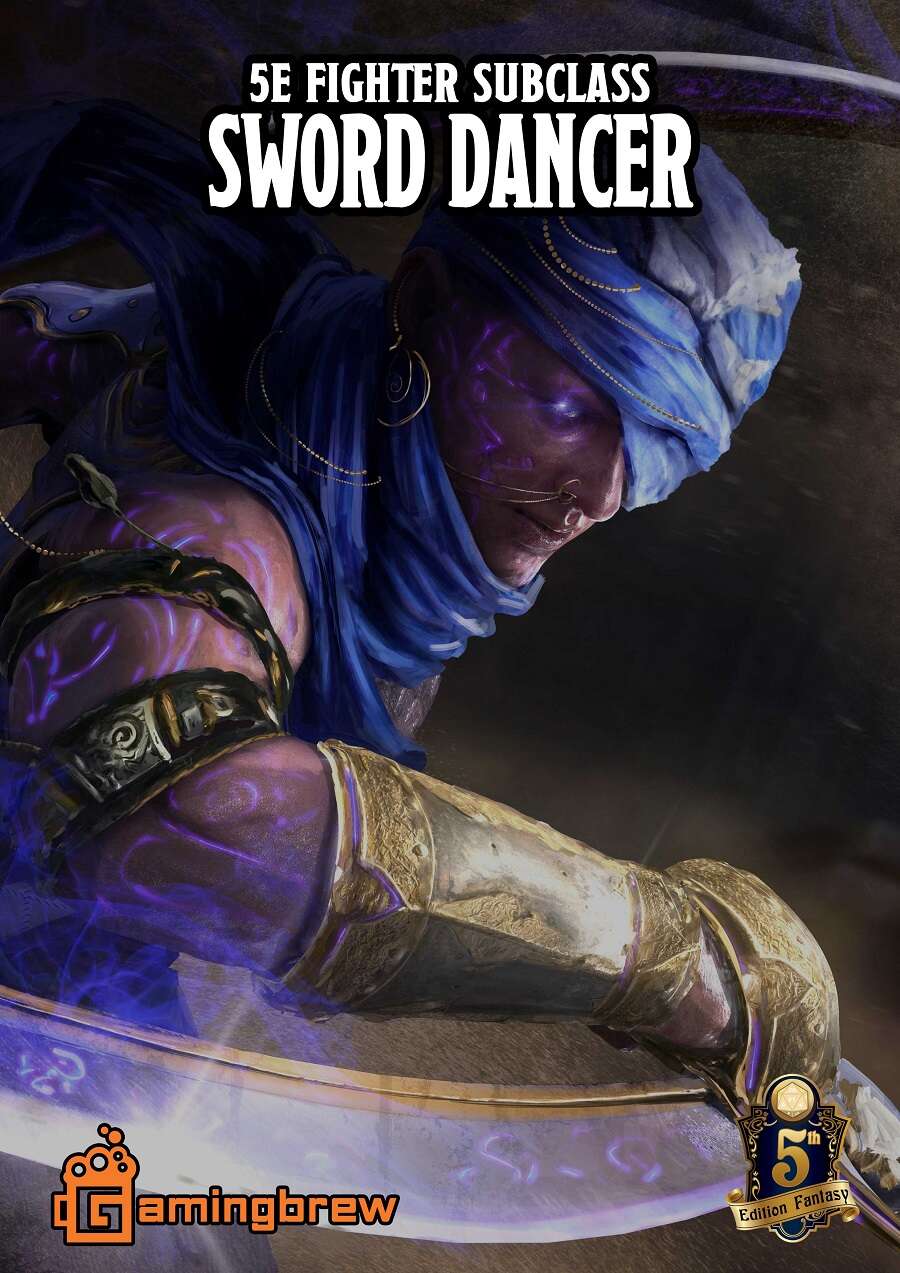 Fighter: Sword Dancer | 5E Subclass - Gamingbrew | DriveThruRPG