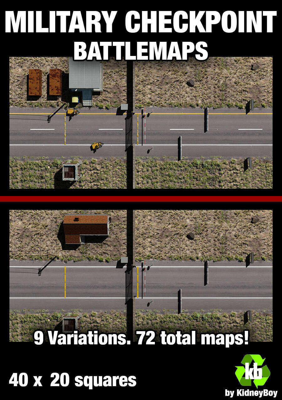 Military Checkpoint - KidneyBoy | DriveThruRPG