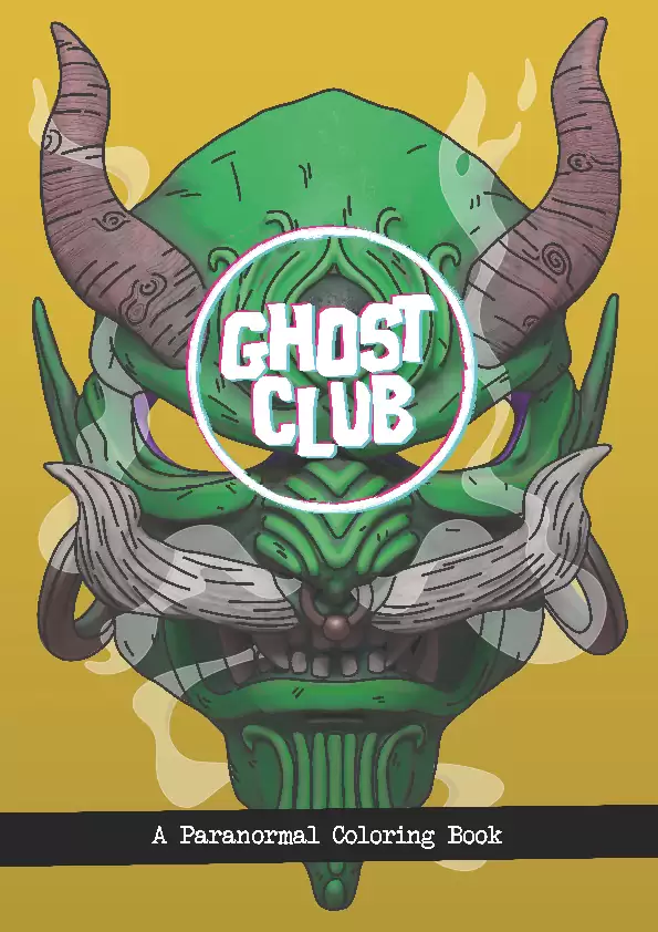 Ghost Club RPG - The Coloring Book - Andrew Dowell | DriveThruRPG