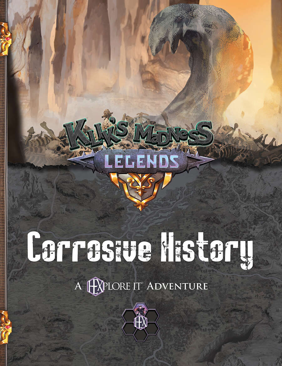 Corrosive History: A HEXplore It Legend - HEXplore It | DriveThruRPG