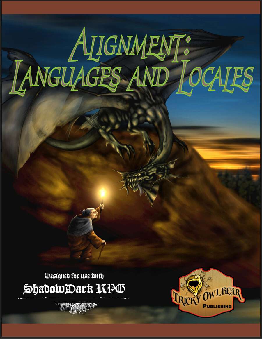 Alignment: Languages and Locales - Tricky Owlbear Publishing | DriveThruRPG