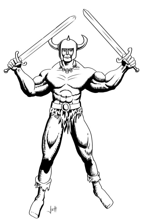 Berserker OSR Class Folio - Rabid Mutant Studios | DriveThruRPG