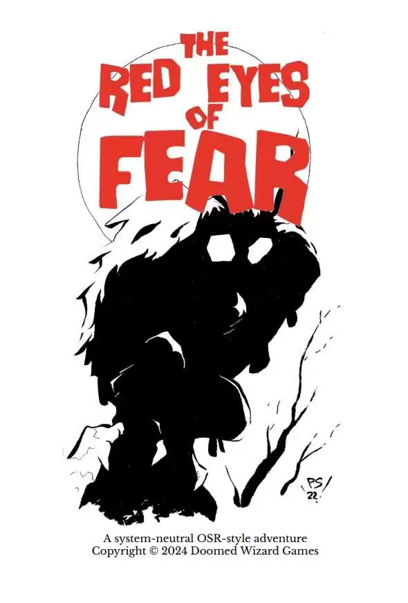 The Red Eyes of Fear - Doomed Wizard | DriveThruRPG