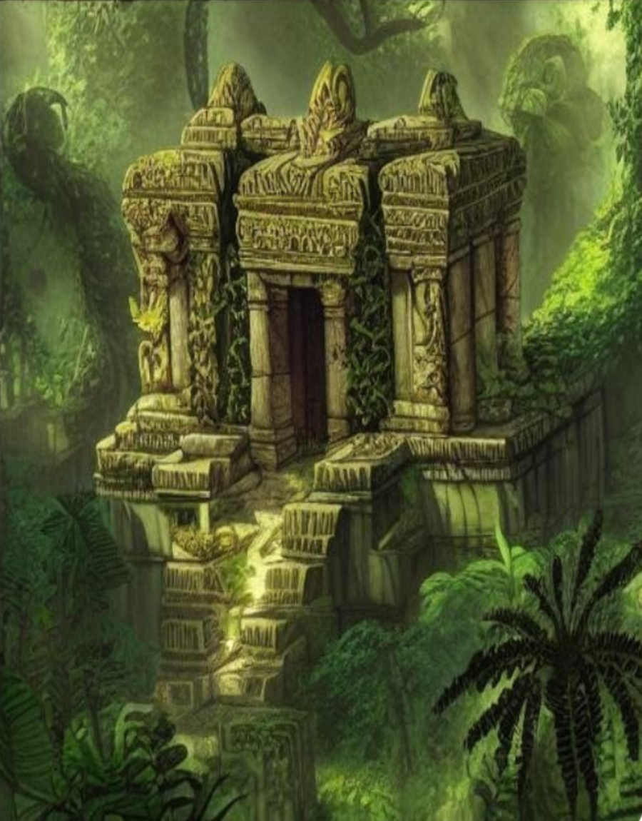 Artist Resource Jungle Temple - Osiris | DriveThruRPG