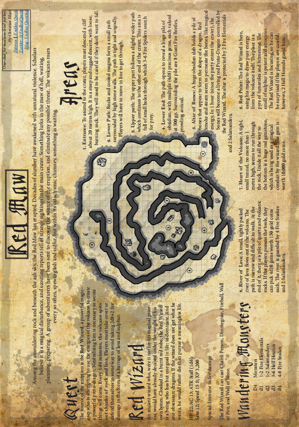 EQO10 Red Maw - One Page One-Shot - Christian Blair | DriveThruRPG