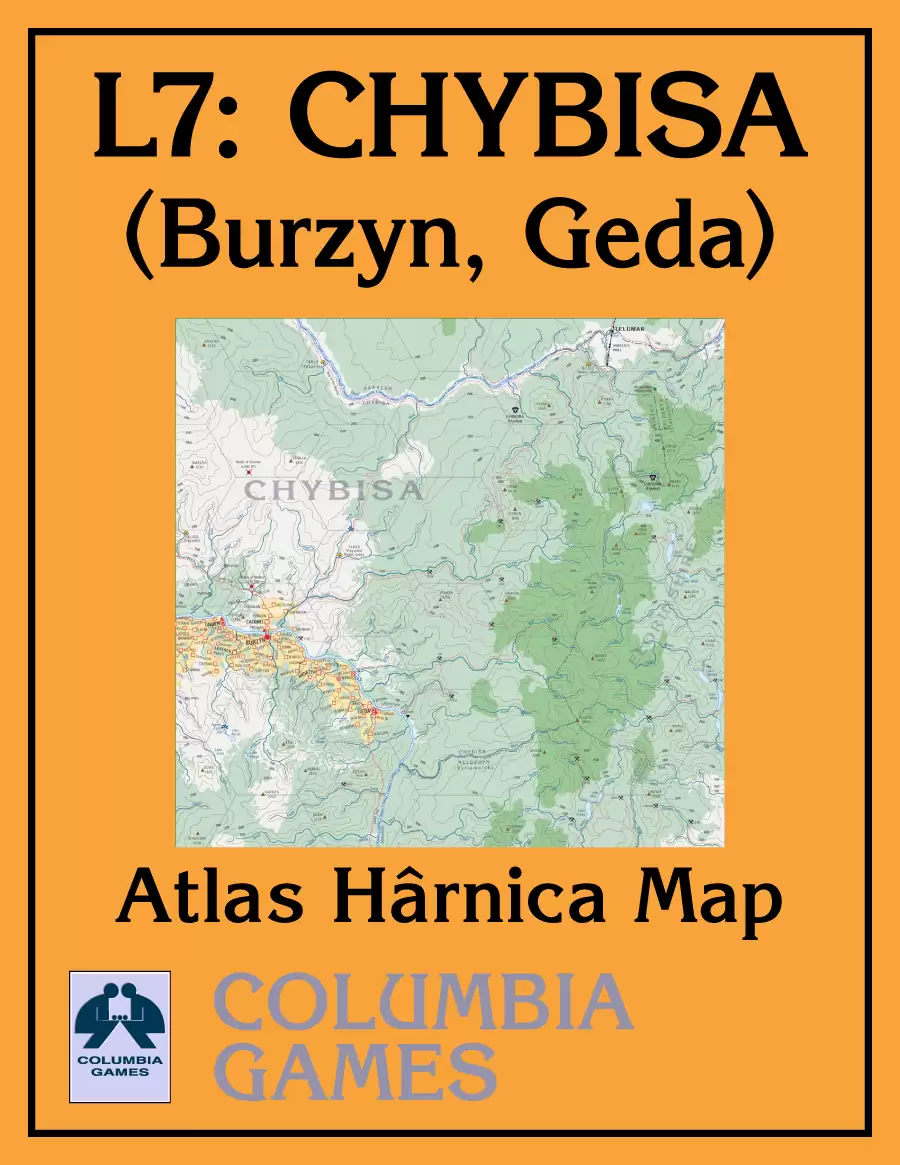 Atlas Map L7: Chybisa - Columbia Games Inc. | Atlas Maps | DriveThruRPG