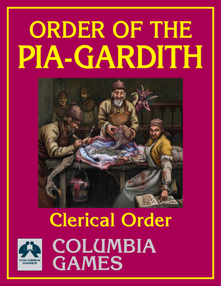 Ilvir: Order of the Pia-Gardith - Columbia Games Inc. | Core Products ...