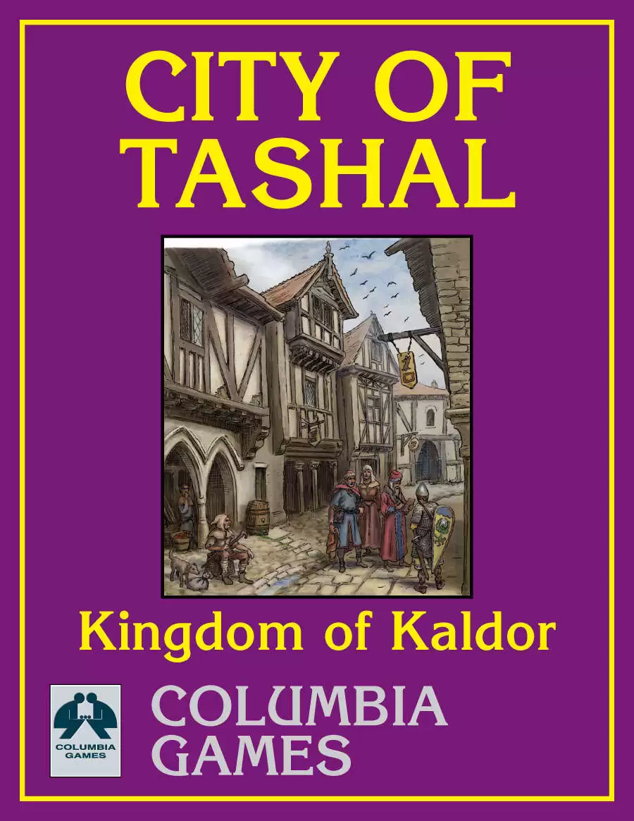 City of Tashal - Columbia Games Inc. | Cities | DriveThruRPG