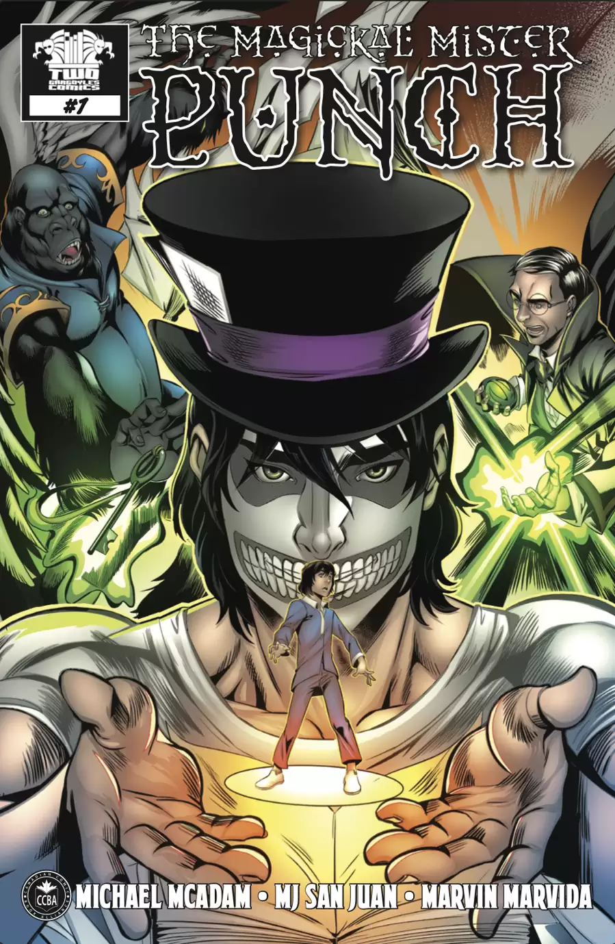 Magickal Mister Punch #1 - Two Gargoyles Comics | DriveThruRPG