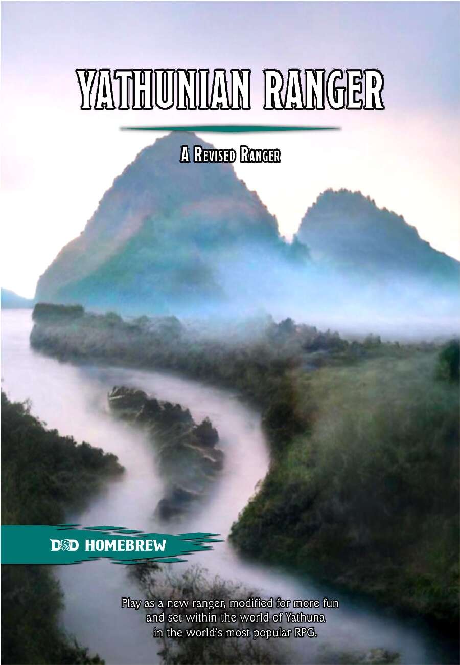 Yathuna's Revised Ranger - Total Party KnowledgE | DriveThruRPG