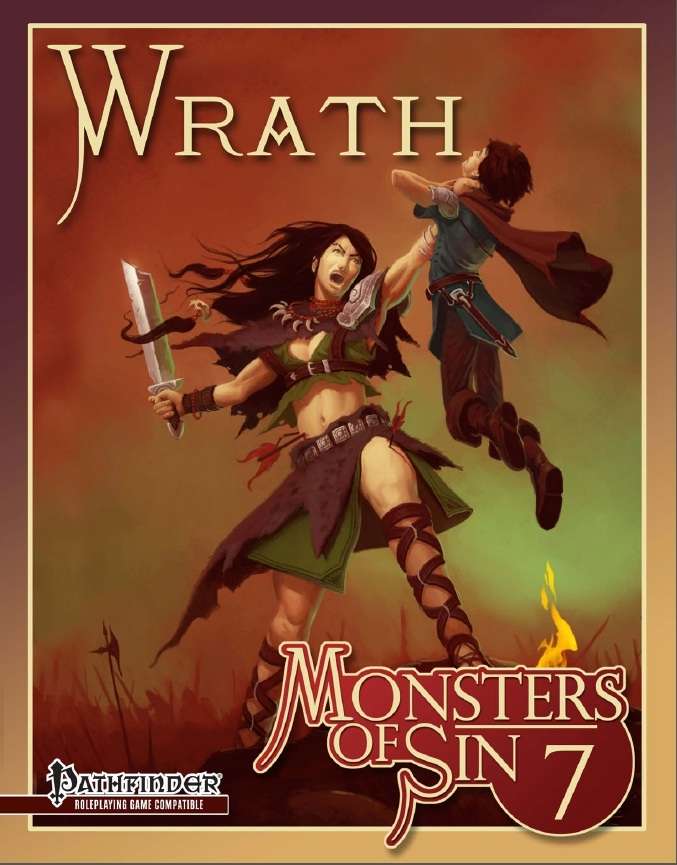 Monsters of Sin 7: Wrath (Pathfinder RPG) - Kobold Press | DriveThruRPG