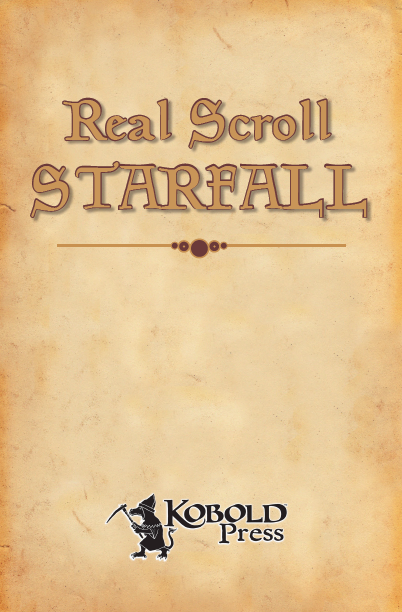 Real Scroll 5: Starfall (Pathfinder RPG) Kickstarter Exclusive - Kobold ...