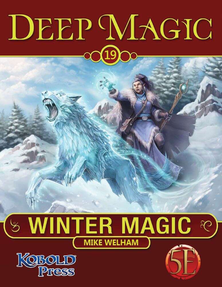Deep Magic: Winter Magic for 5th Edition - Kobold Press | Player ...