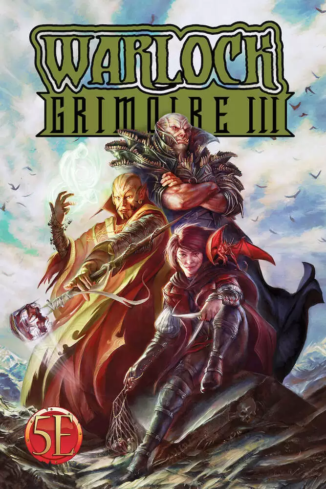 Warlock Grimoire 3 for 5th Edition - Kobold Press | Midgard Setting | DriveThruRPG