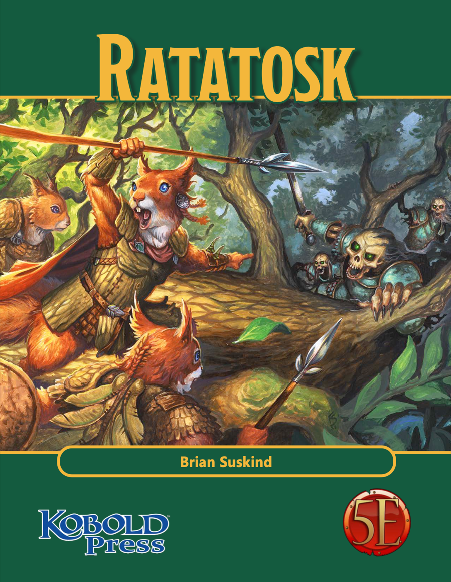 Ratatosk: Squirrelfolk for 5th Edition - Kobold Press | Player Options | DriveThruRPG