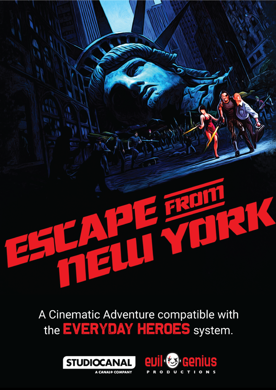 Escape From New York™ Preview - Evil Genius Games | DriveThruRPG