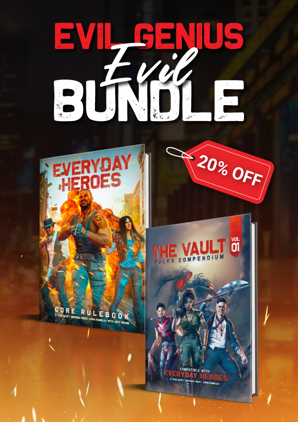 The Evil Genius "Evil" Bundle [BUNDLE] - Evil Genius Games | DriveThruRPG