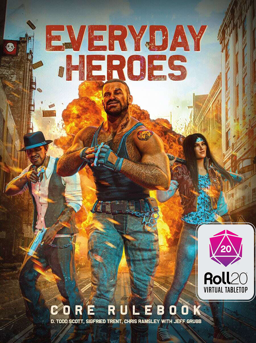 Everyday Heroes™ Core Rulebook | Roll20 VTT - Evil Genius Games | DriveThruRPG