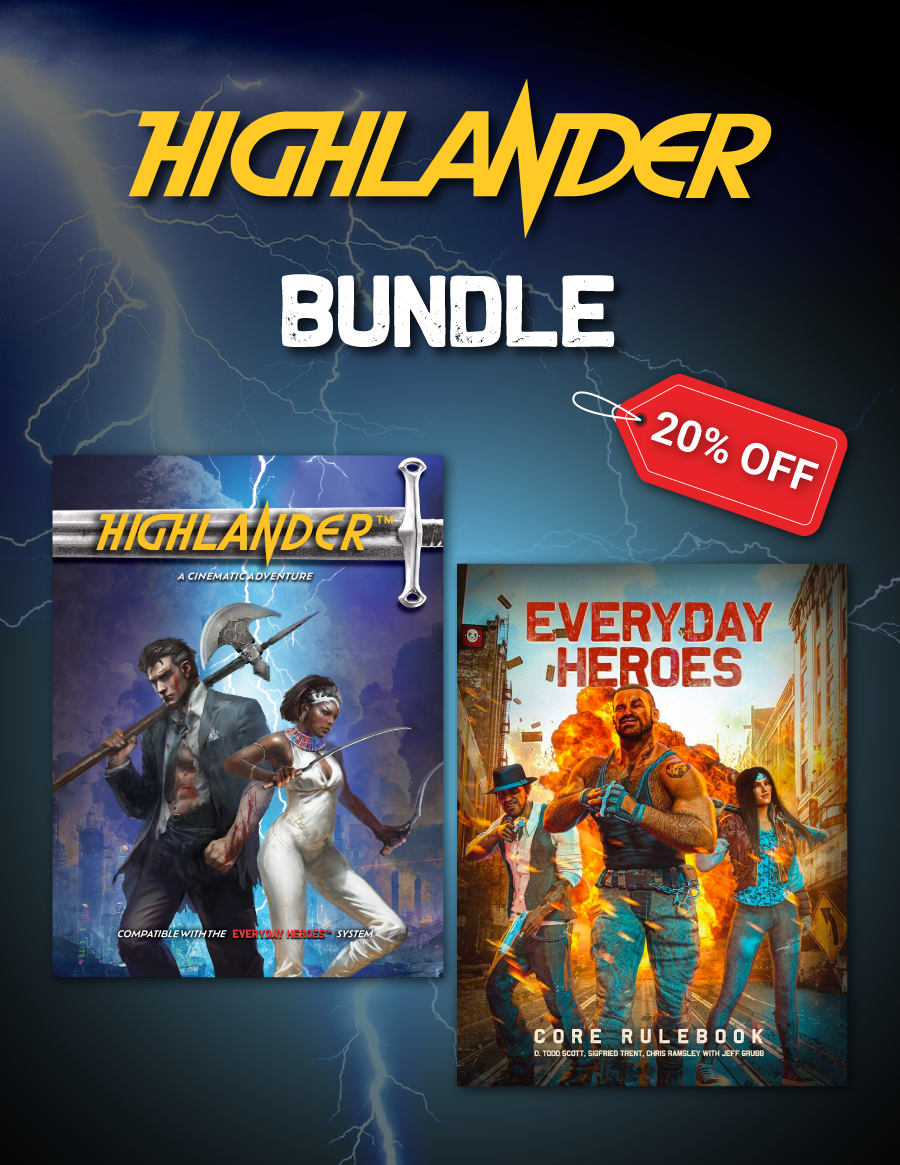 Highlander Starter [BUNDLE] - Evil Genius Games | DriveThruRPG