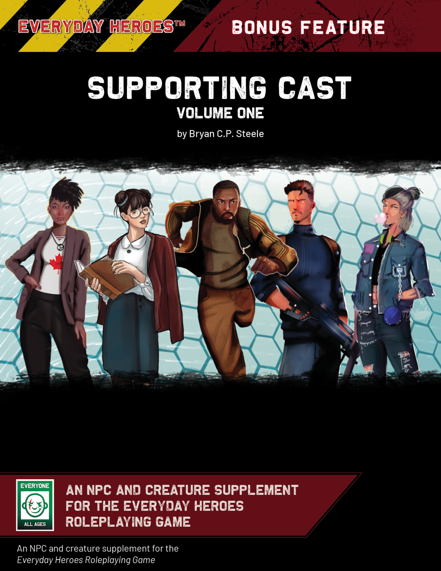 Supporting Cast: Volume One - Evil Genius Games | DriveThruRPG