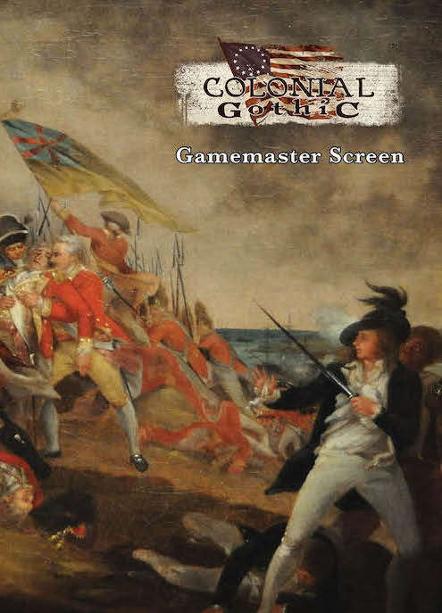 Colonial Gothic Gamemaster Screen - Rogue Games, Inc | Colonial Gothic ...