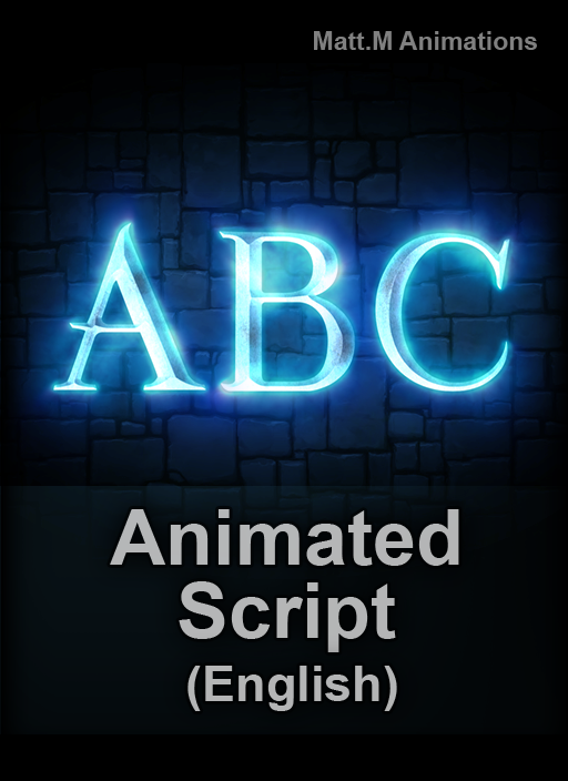 Animated Script - English - Matt.M Animations | DriveThruRPG
