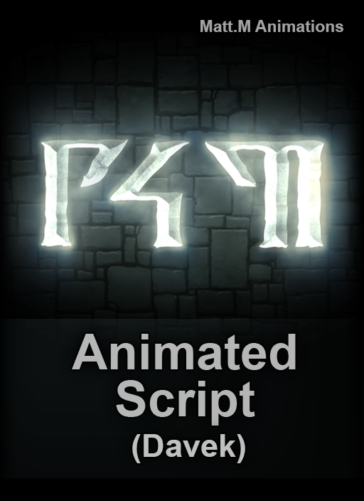Animated Script - Davek - Matt.M Animations | DriveThruRPG