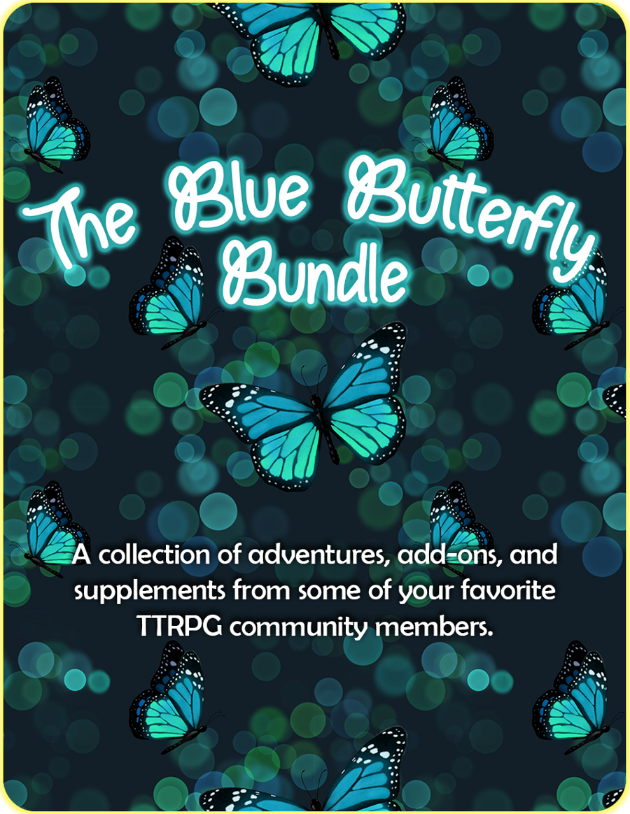 The Blue Butterfly Bundle (For DTRPG) [BUNDLE] - Runic Press | Runic ...