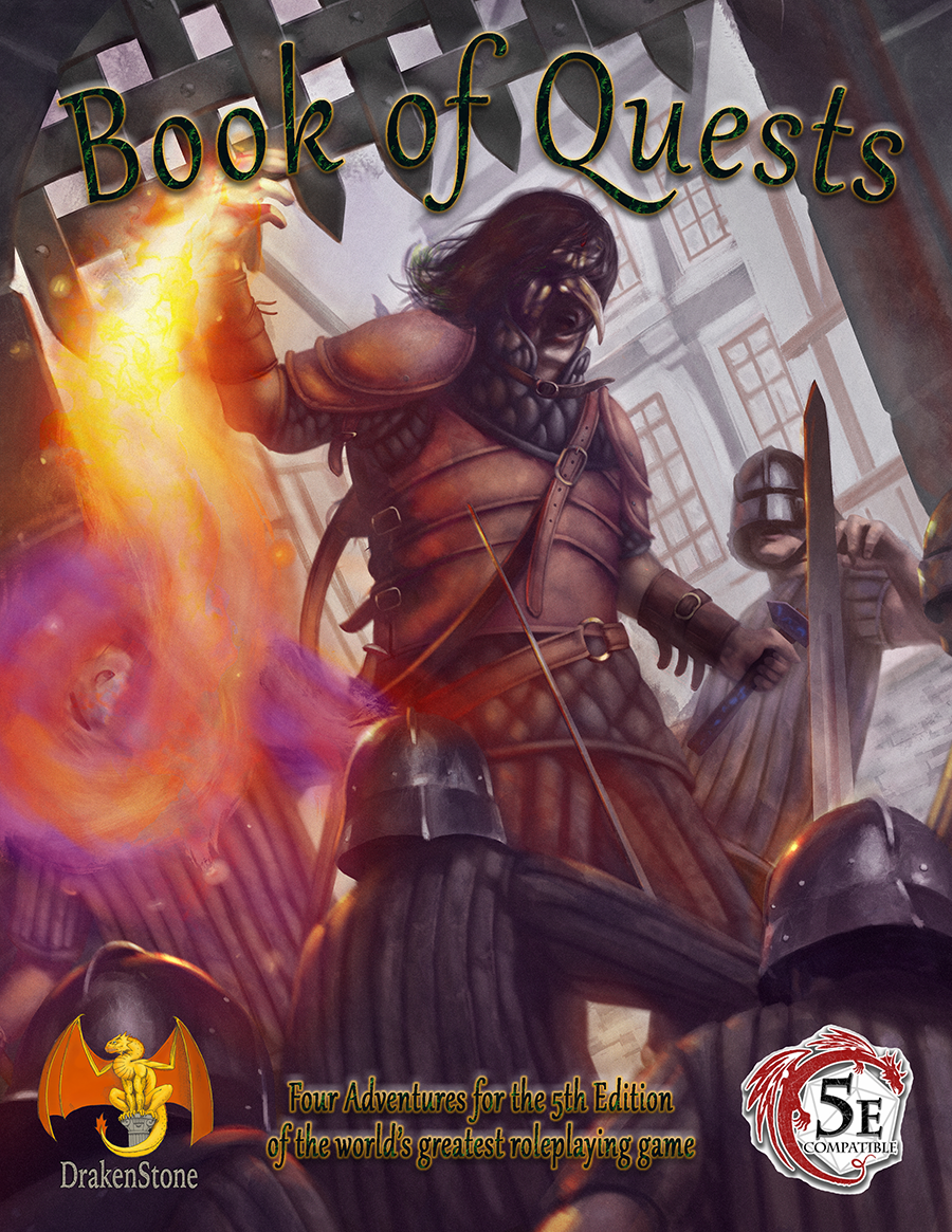 Book of Quests - DrakenStoneCastle | DriveThruRPG
