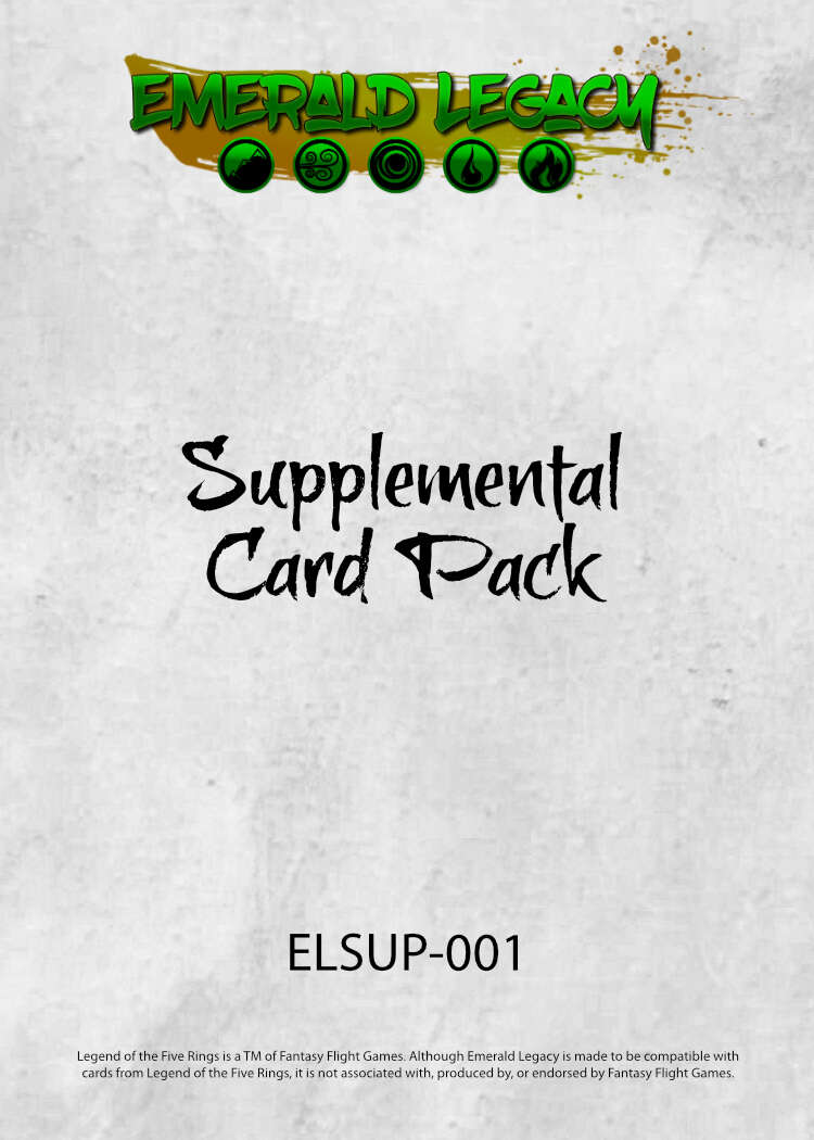 Supplemental Card Pack - Emerald Legacy | DriveThruRPG