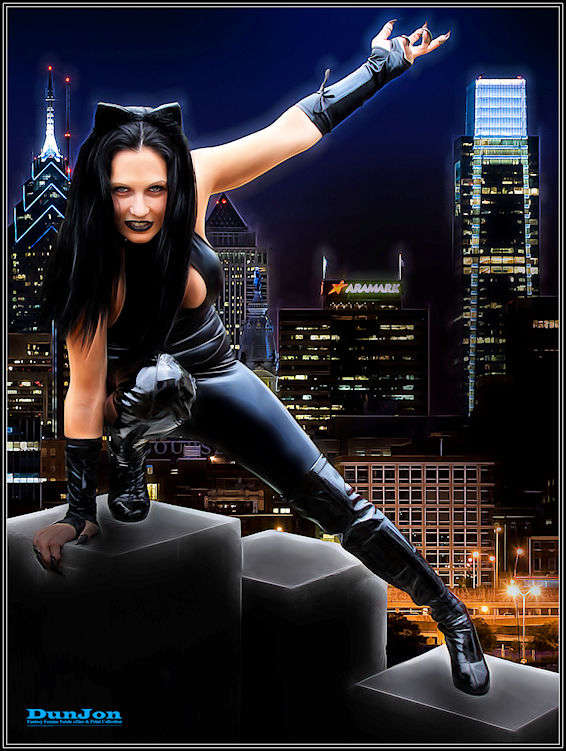 DunJon Poster JPG #113 (Cat's Night Out) - Stainless Steel Dragon ...