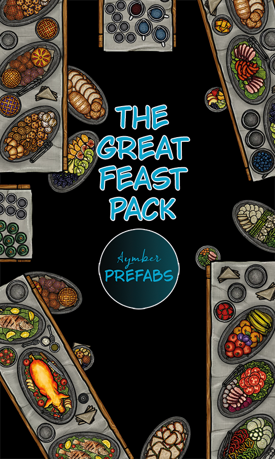 The Great Feast Pack - Aymber Prefabs | DriveThruRPG