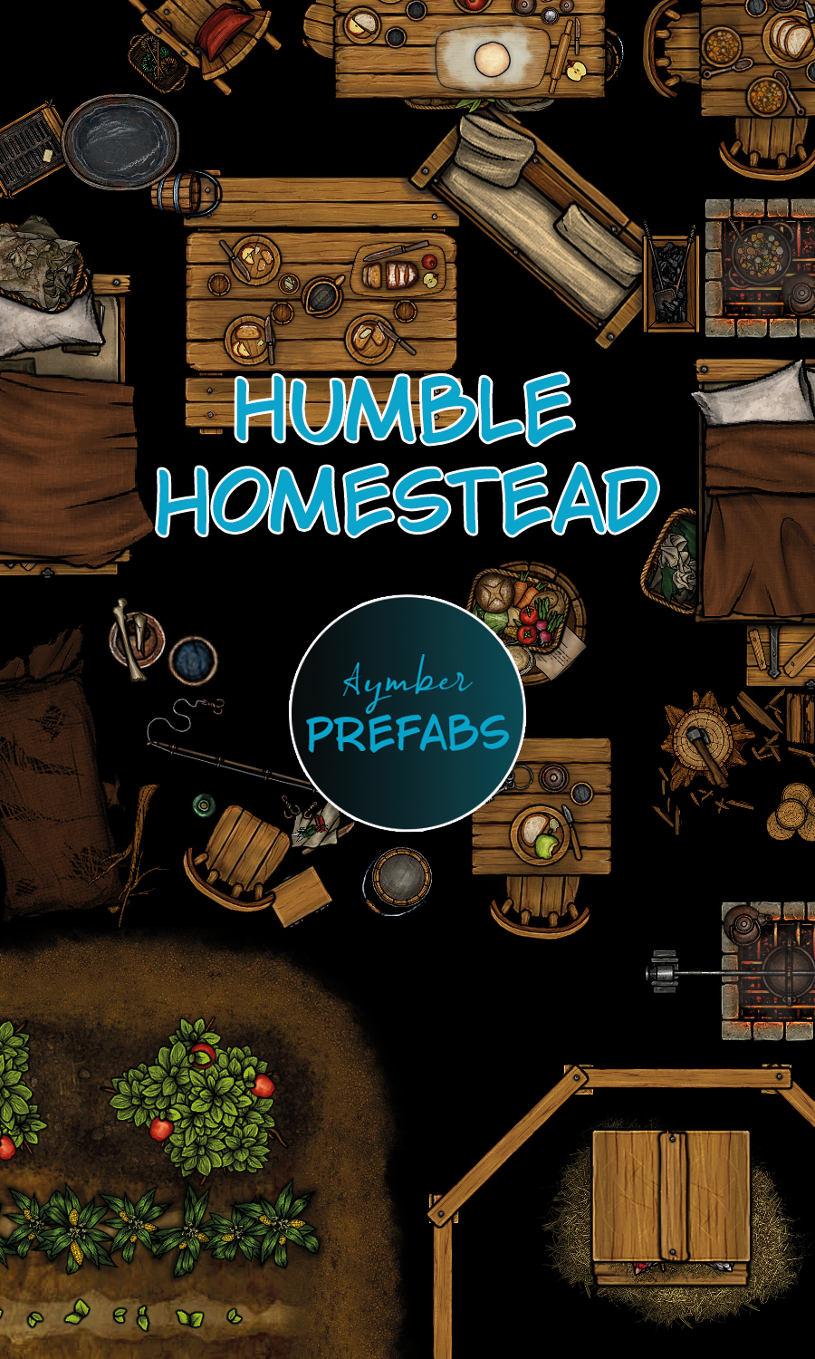 Humble Homestead - Aymber Prefabs | DriveThruRPG