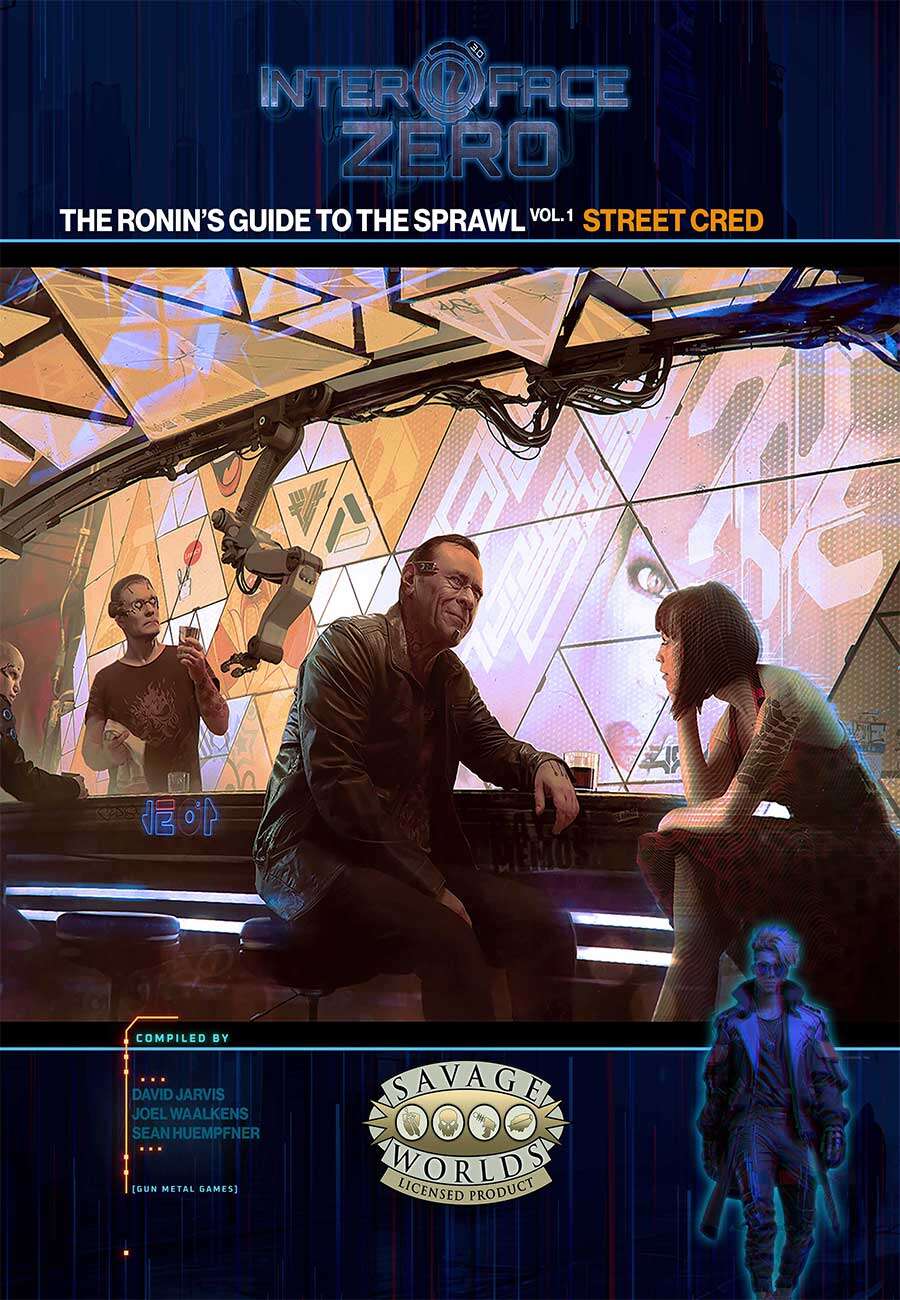 The Ronin's Guide to the Sprawl, vol1. Street Cred - Gun Metal Games ...
