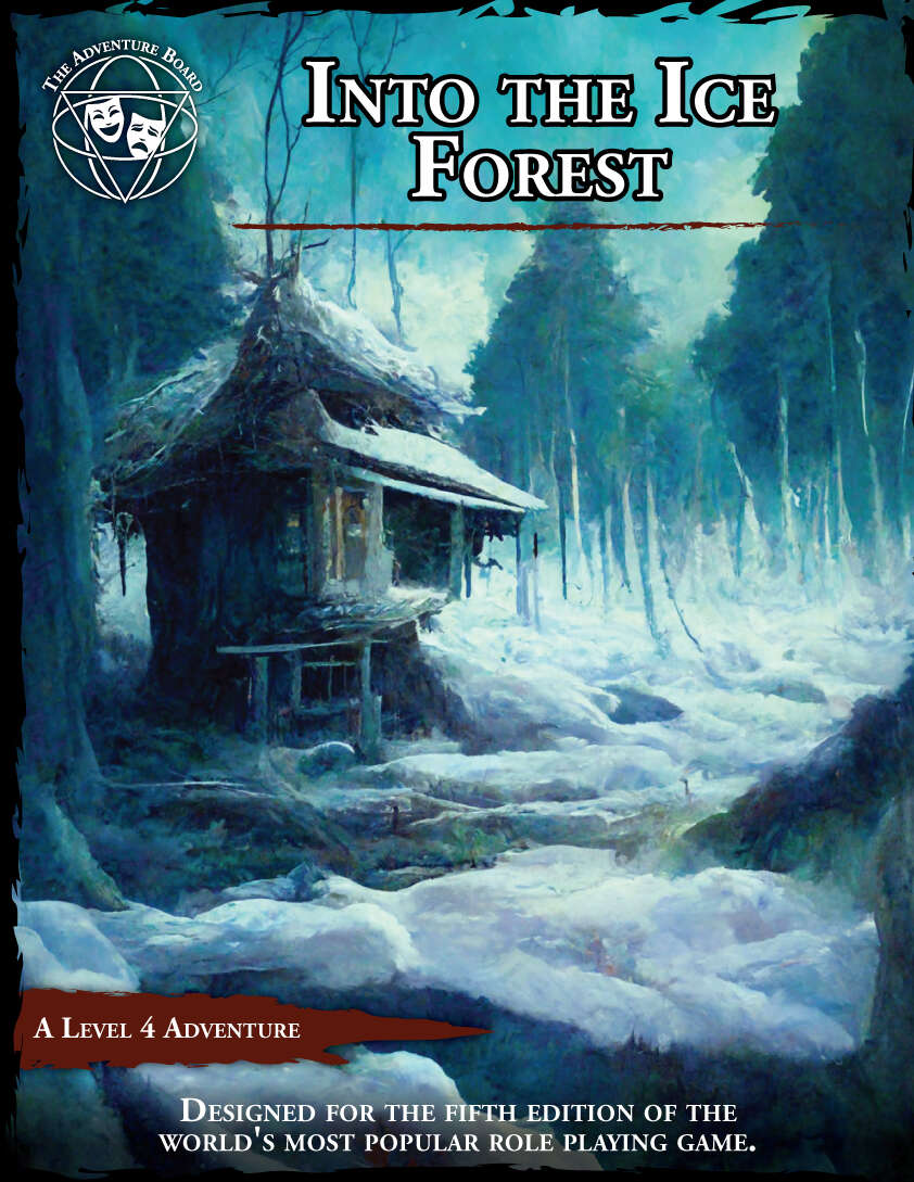 Into The Ice Forest - 5E - The Adventure Board | DriveThruRPG