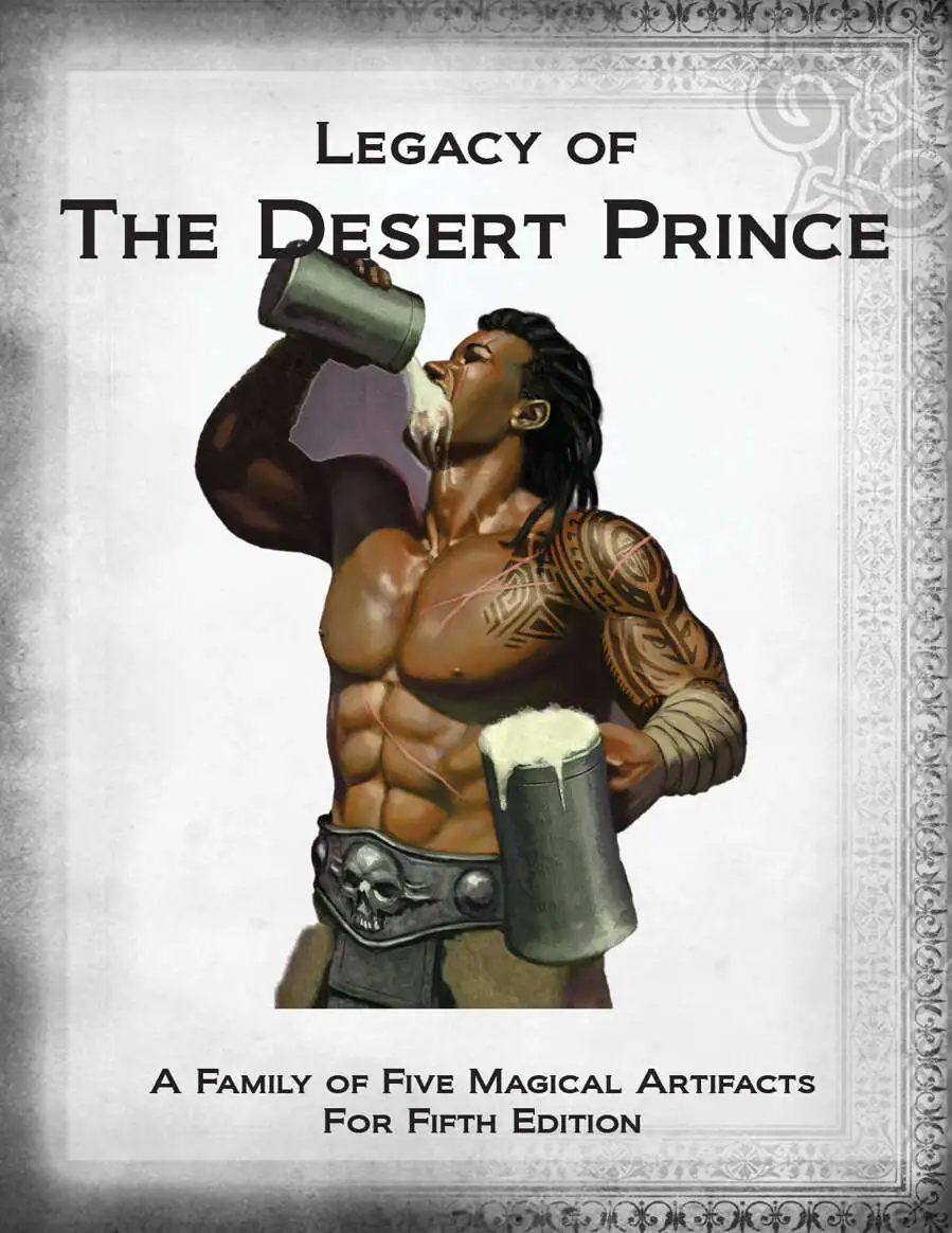 Legacy of the Desert Prince - Artifact Set - Paul T Dean | DriveThruRPG
