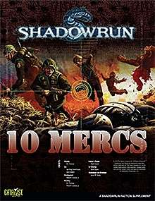 Shadowrun: 10 Mercs - Catalyst Game Labs | Shadowrun, 4th Edition ...