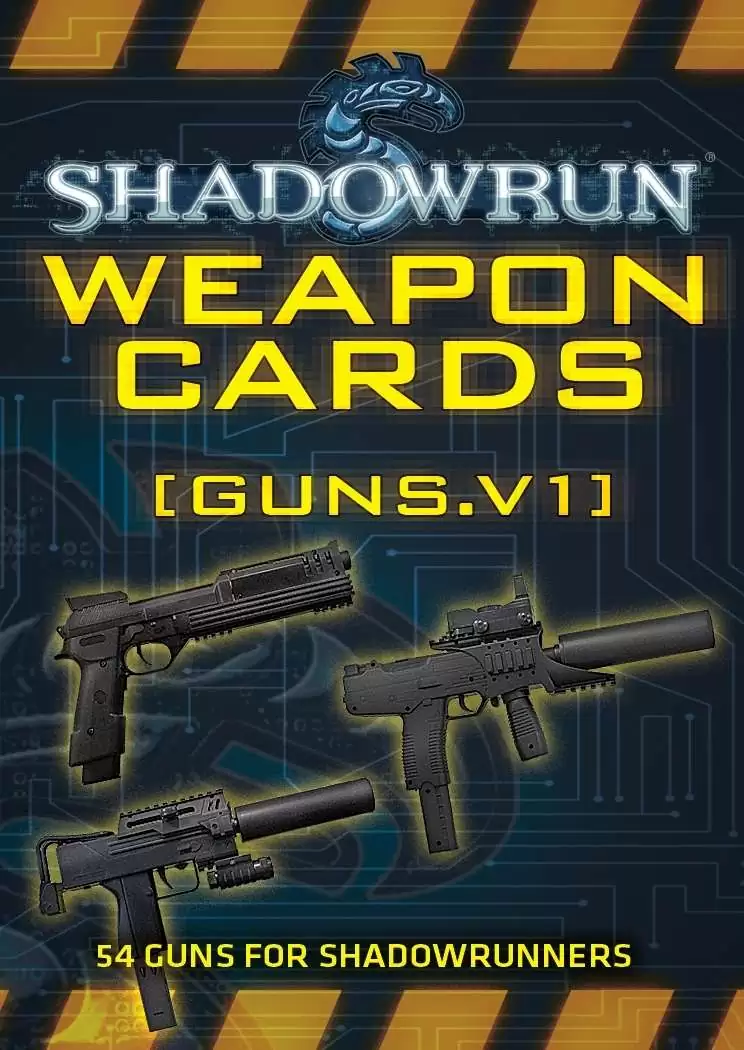Shadowrun: Weapon Cards - Catalyst Game Labs | Shadowrun, 4th Edition ...
