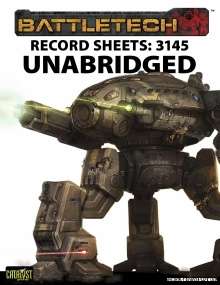 BattleTech: Record Sheets: 3145 Unabridged - Catalyst Game Labs ...