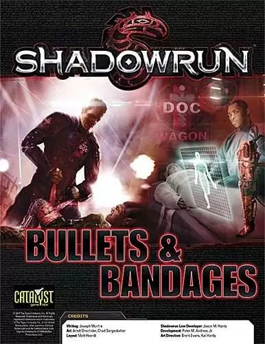 Shadowrun: Bullets & Bandages - Catalyst Game Labs | Shadowrun, Fifth ...