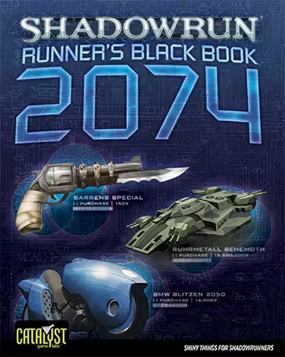 Shadowrun: Runner's Black Book 2074 - Catalyst Game Labs | Shadowrun ...